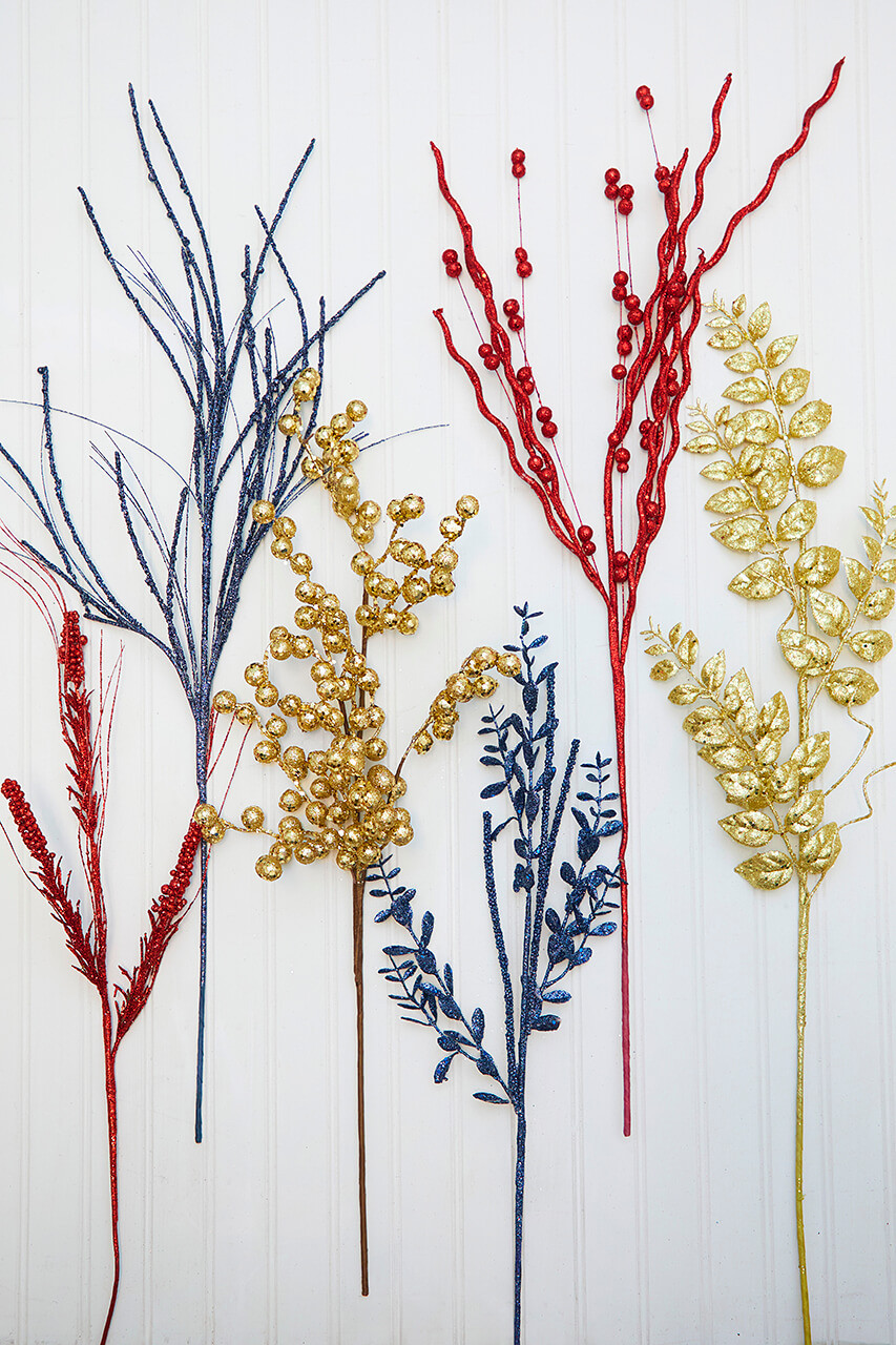 Christmas Tree Picks | Christmas Tree Sprays | Decorator's Warehouse