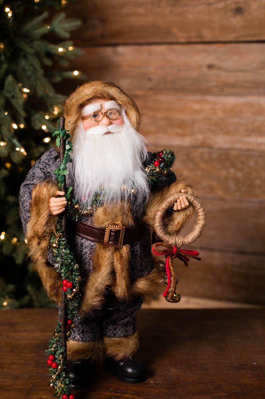 24” Standing Santa - Decorator's Warehouse