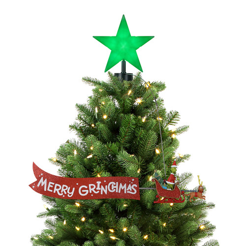 Grinch Animated Tree Topper - Decorator's Warehouse