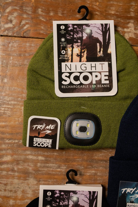 Night Scope Rechargeable LED Beanie - Decorator's Warehouse