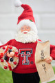 12" Collegiate Team Santa, Texas Tech - Decorator's Warehouse