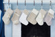 Beige Stocking with Brown Stripes - Decorator's Warehouse