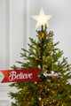 Santa's Biplane Tree Topper - Decorator's Warehouse