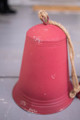 Red Tin Bells - Set of 3