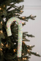 10” Green Sprinkle Candy Cane - Decorator's Warehouse