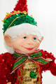 17" Sequin Bendable Elf - Decorator's Warehouse