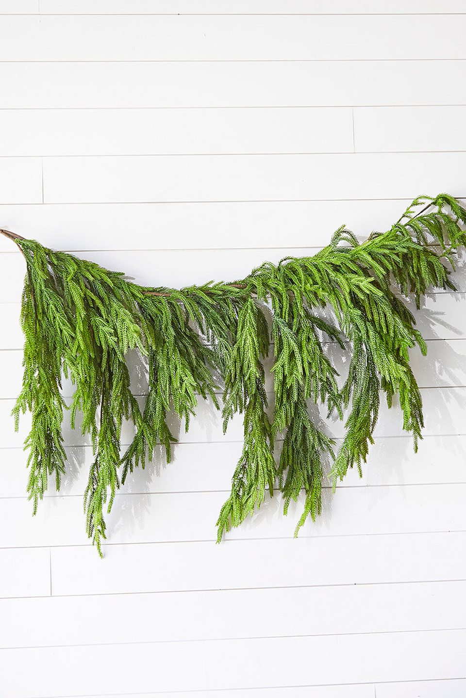 72” Real Touch Norfolk Pine Garland | Decorator's Warehouse 72” Real Touch Norfolk Pine Garland | Decorator's Warehouse