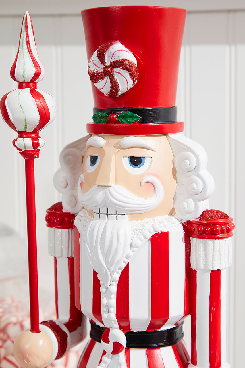 24 Resin Peppermint Nutcracker Decorator S Warehouse