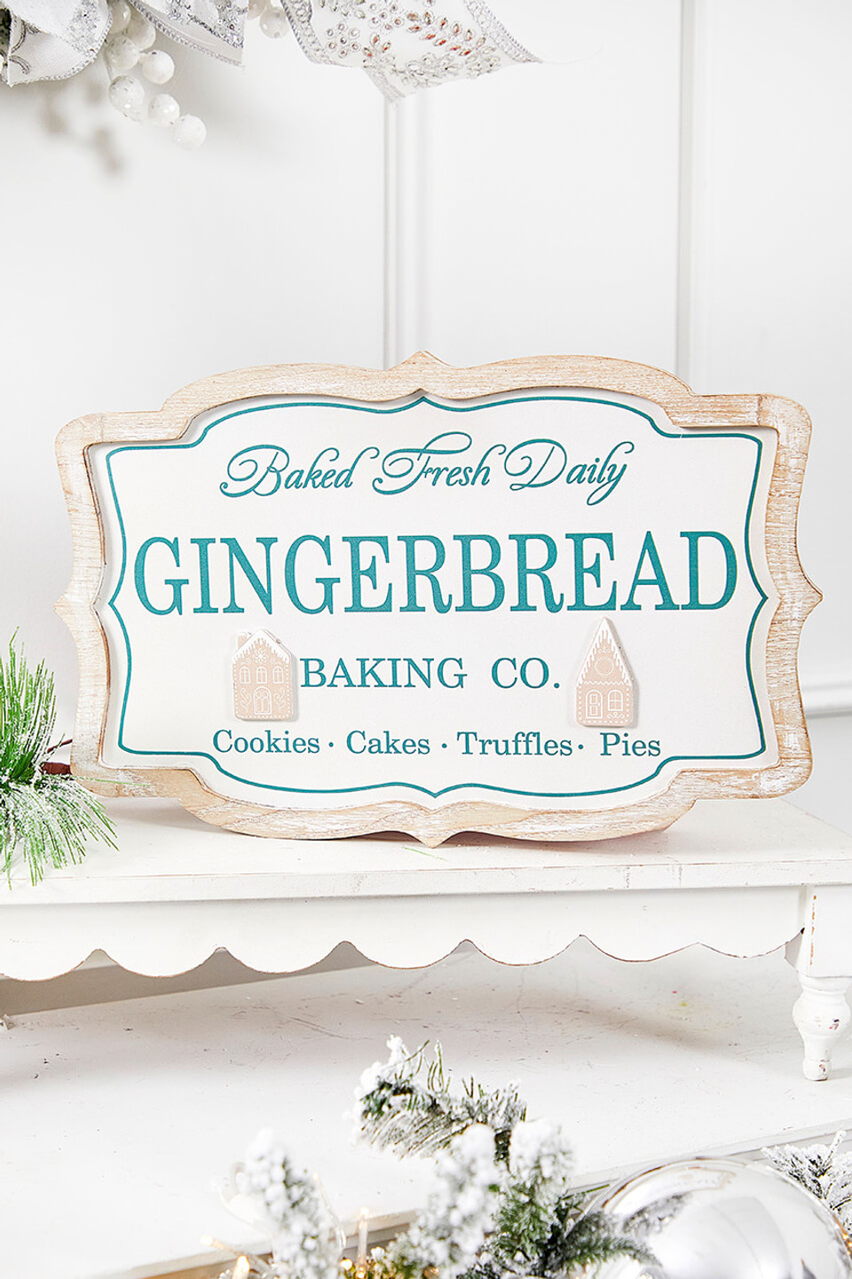 15" Gingerbread Baking Sign - Decorator's Warehouse