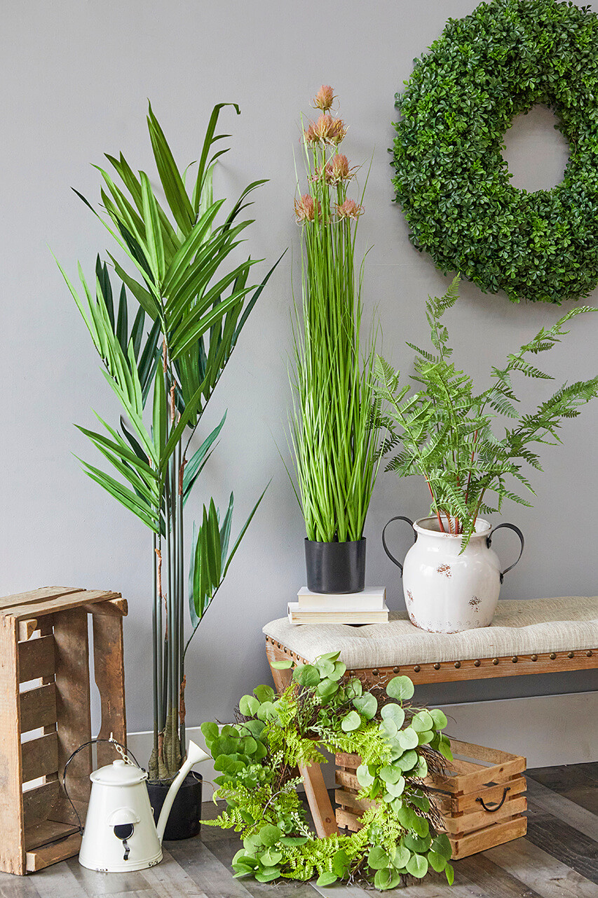 33" Luxe Potted Fern - Decorator's Warehouse