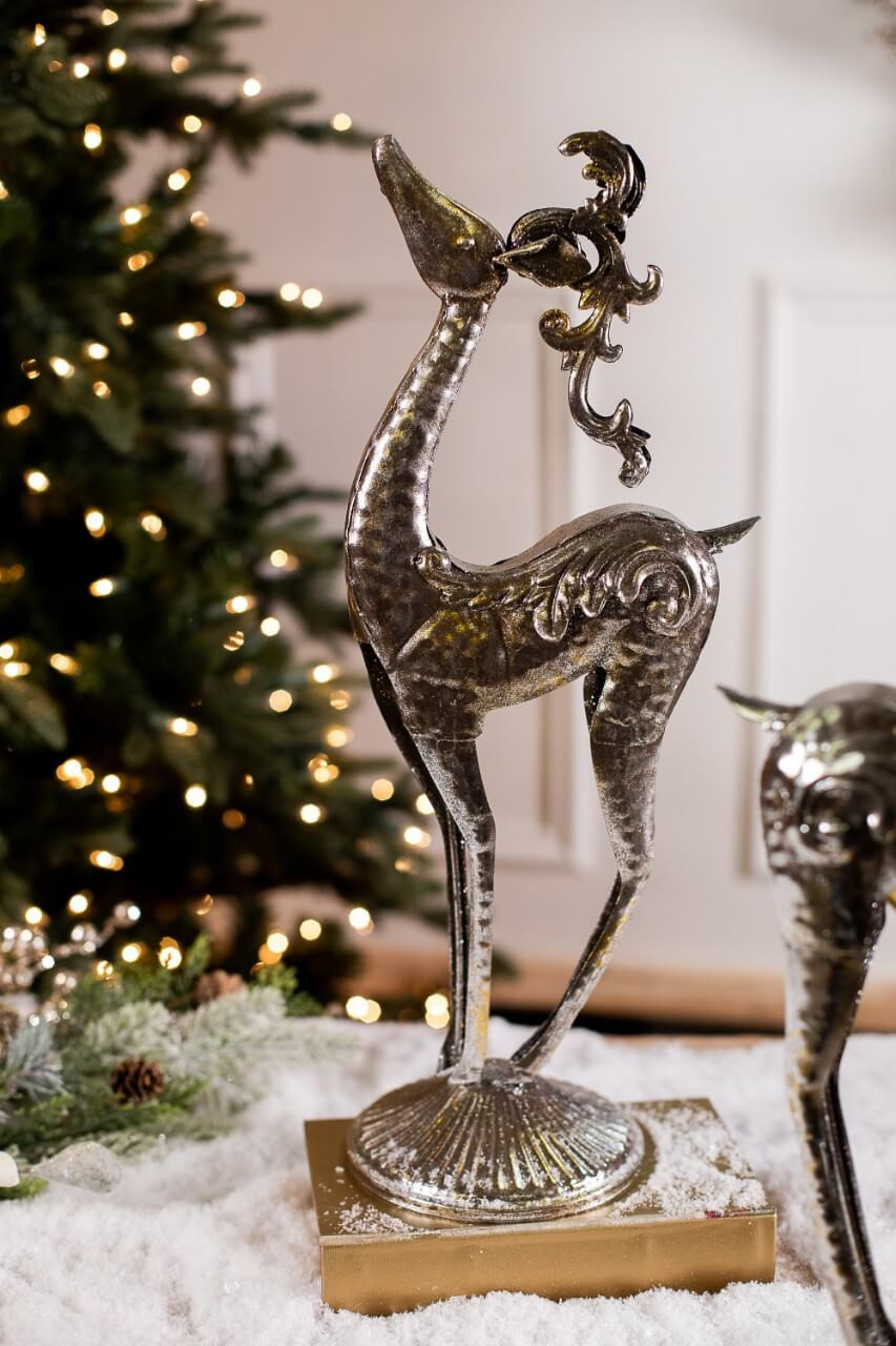 Metal Fancy Reindeer - Decorator's Warehouse