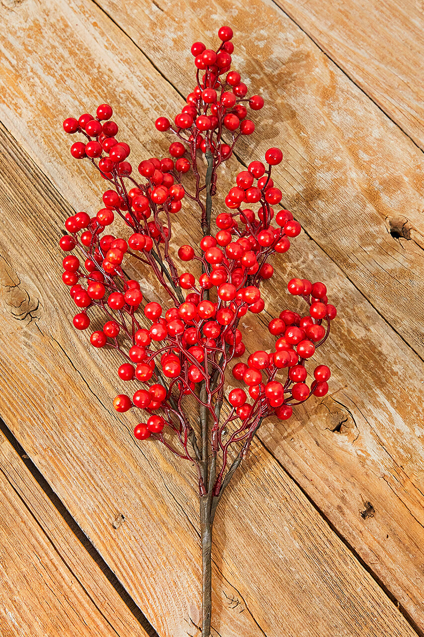 26” Petite Berry Spray - Decorator's Warehouse