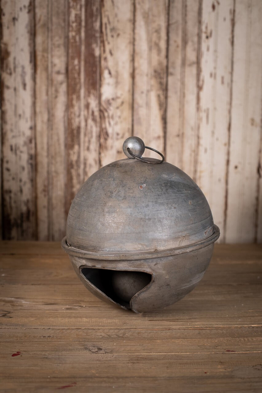 Red Tin Bells - Set of 3