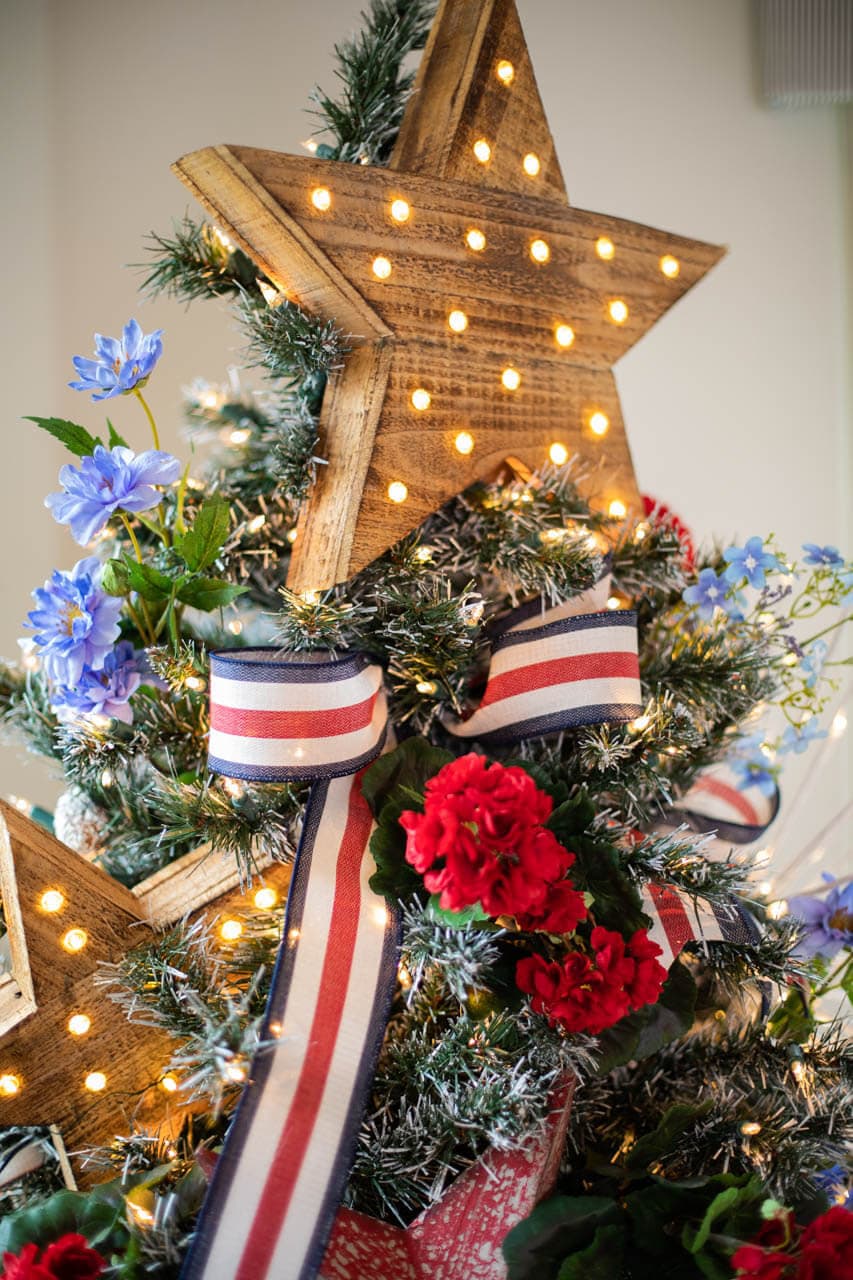 Fourth of July Decor Ideas and a Patriotic Christmas Tree - Decorator's ...
