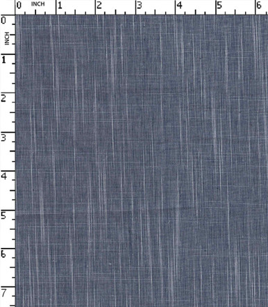 100% Cotton Yarn Dyed Plain Filafill With Slub Blue/White W-58 Gsm-114 ...
