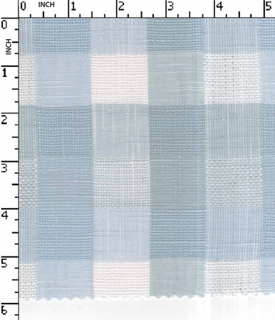 100% Cotton Yarn Dyed Dobby Small Check Blue/White/Grey Slub 20X20 ...