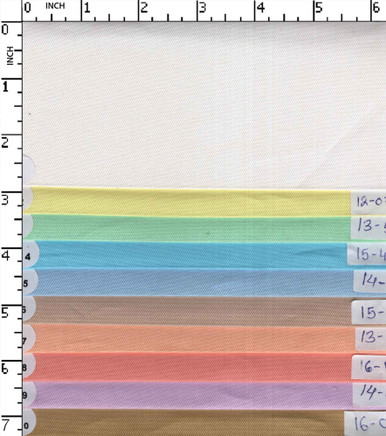 100% Cotton Solid Dyed 2/1 Twill Rome Color Chart 30X30-134X69 W-58 Gsm ...