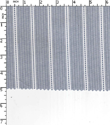 100% Cotton Yarn Dyed Dobby Thin Thick Stripe Grey/White/Navy 60Cot ...