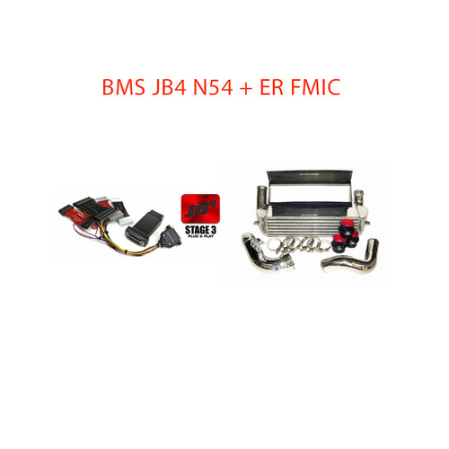 BMS Power Package 6: BMS N54 JB4 + Evolution Racewerks FMIC (Optional ...