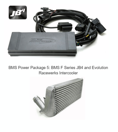 BMS Power Package 5: BMS F Series JB4 and Evolution Racewerks FMIC
