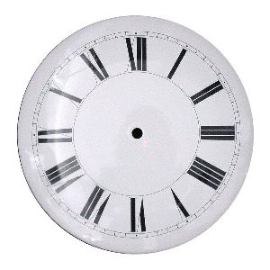 DOUBLE CONVEX SHAPE DIAL 242mm ROMAN NUMERALS