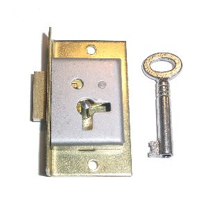DOOR LOCK - CUT TYPE 2inch, LEFT HAND: