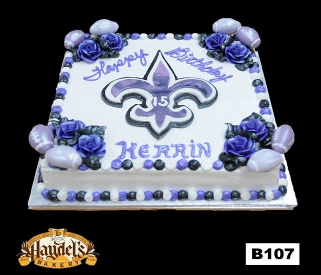 Custom Designed Birthday Cakes