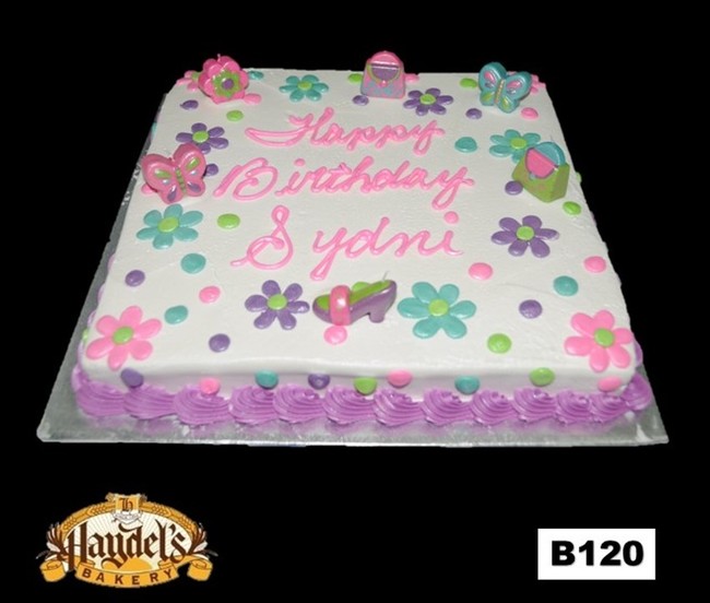 Custom Designed Birthday Cakes