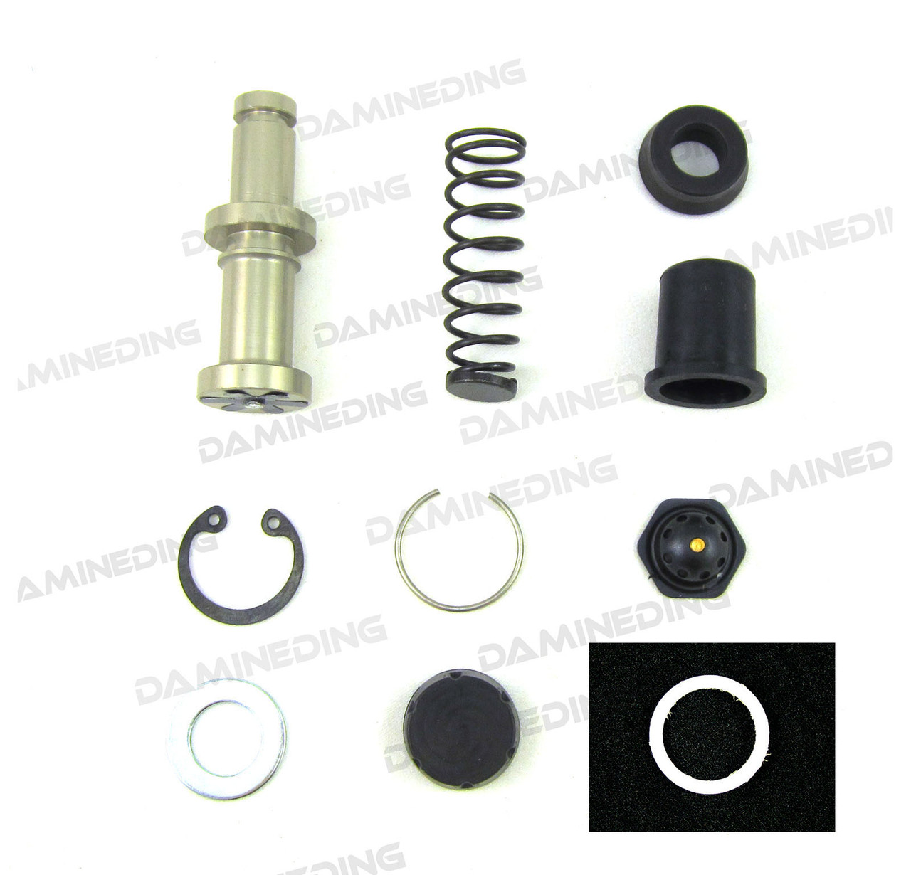 Front Brake Master Cylinder Rebuild Kit 1975-77 gl1000 gl 1000 wing ...