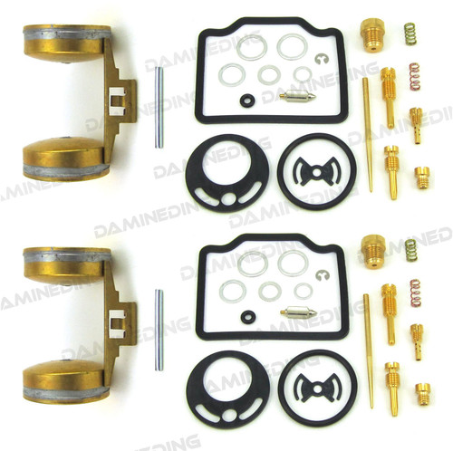 2X Deluxe CARB REBUILD KIT Hawk 250 CB72 carb float - Damineding Moto