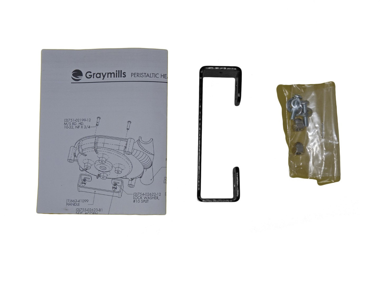 Graymills Peristaltic Pump Head Handle Kit | Made in USA