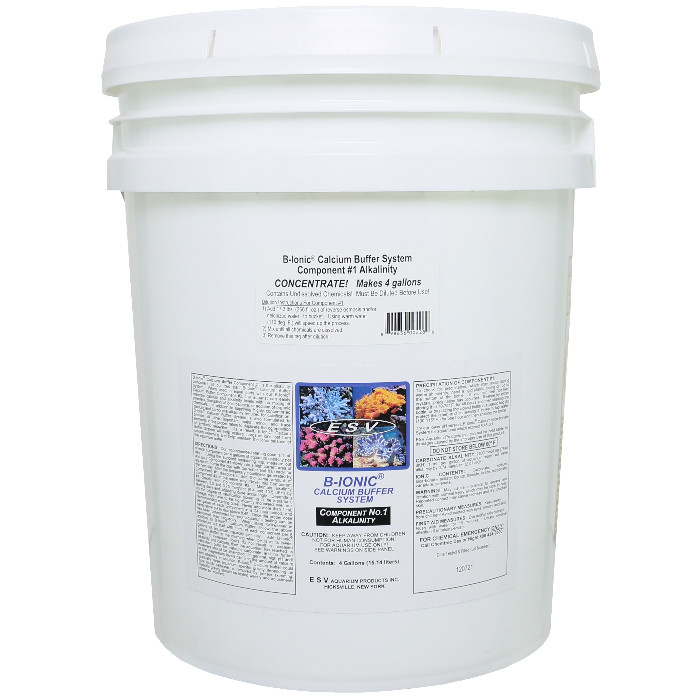 B-Ionic Alkalinity Buffer Concentrate, 4 gal. refill (4 gal. ALK ONLY ...