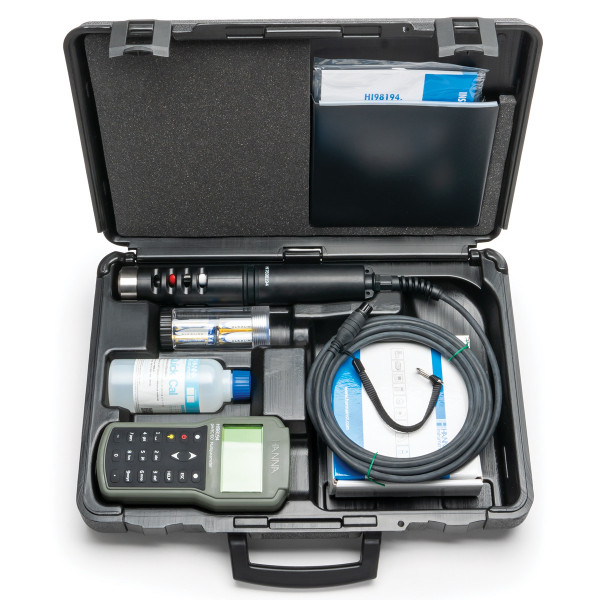 Hanna HI98194 Multiparameter pH/EC/TDS/Salinity/DO/Pressure ...