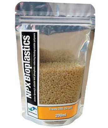 Two Little Fishes NPX Bioplastics Polymer Pellets, 400 ml. - AquaCave.com