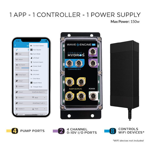 HYDROS Wave Engine v2 Pump Controller - AquaCave.com | AquaCave