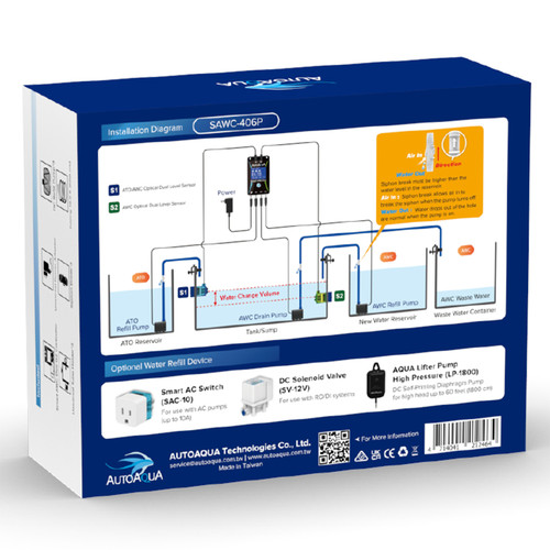 AutoAqua Smart AutoAqua AWC Duo G2 - AquaCave.com | AquaCave