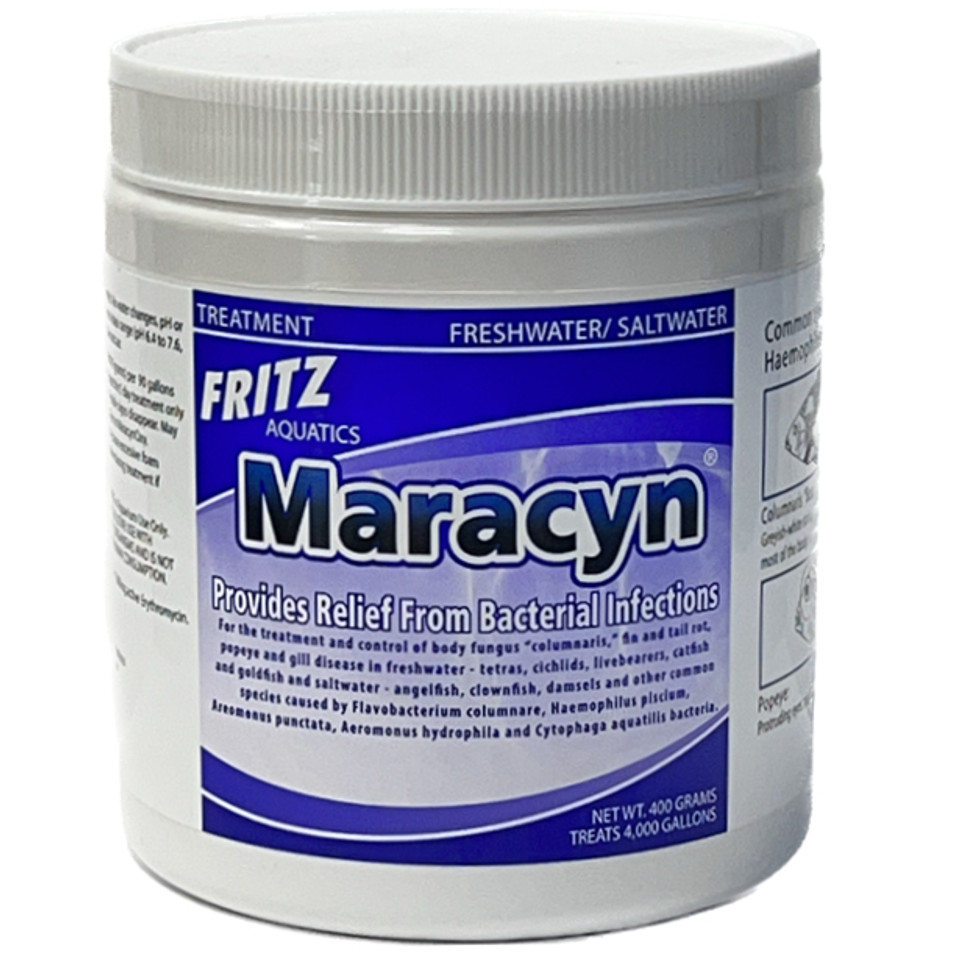 Fritz Mardel Maracyn - 400g Bulk Jar - AquaCave.com | AquaCave