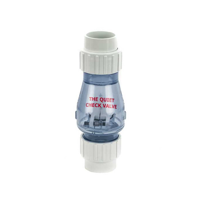 True Union Flapper Check Valve 1.5" - No Spring - Clear Slip/Slip ...