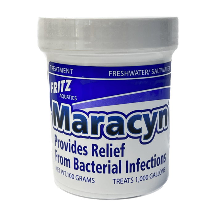 Fritz Mardel Maracyn - 100g Bulk Jar - AquaCave.com | AquaCave