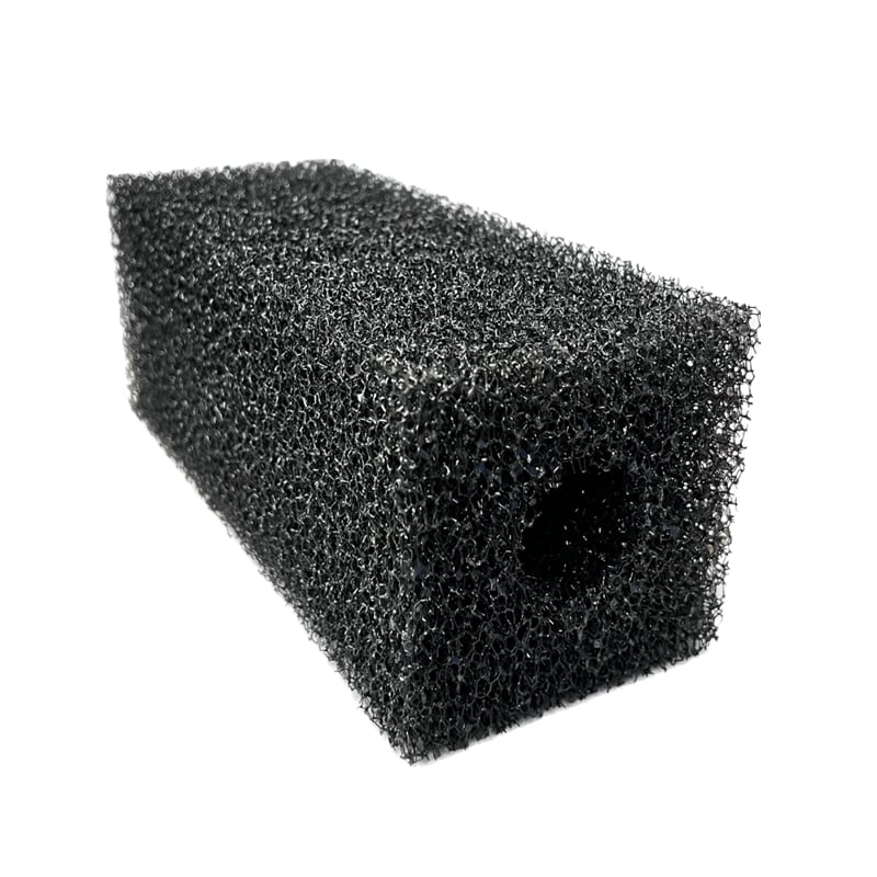 Replacement Square Foam 10" x 4" x 4" with 1" Center Hole - AquaCave ...