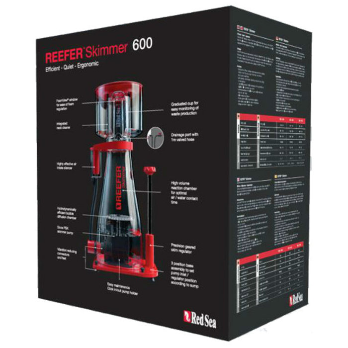 Red Sea Reefer Skimmer 600 - with DC Pump | AquaCave