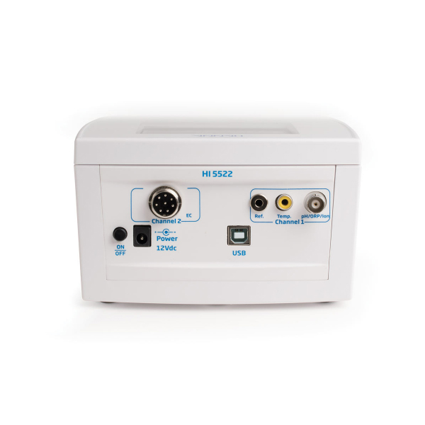 Hanna HI5522-01 Laboratory Research Grade Benchtop pH/mV/ISE and EC/TDS ...