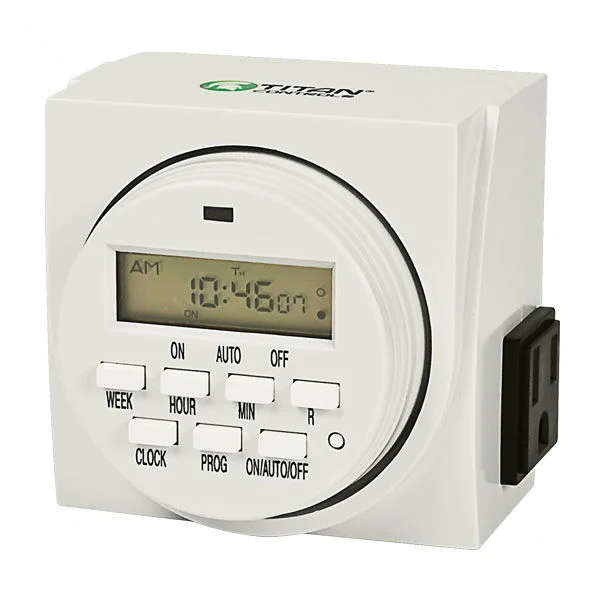 Titan Controls Apollo 9 - Two Outlet Digital Timer - AquaCave.com ...