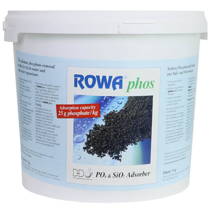 ROWAphos GFO Phosphate Removal Media, 5,000 ml. - AquaCave.com | AquaCave