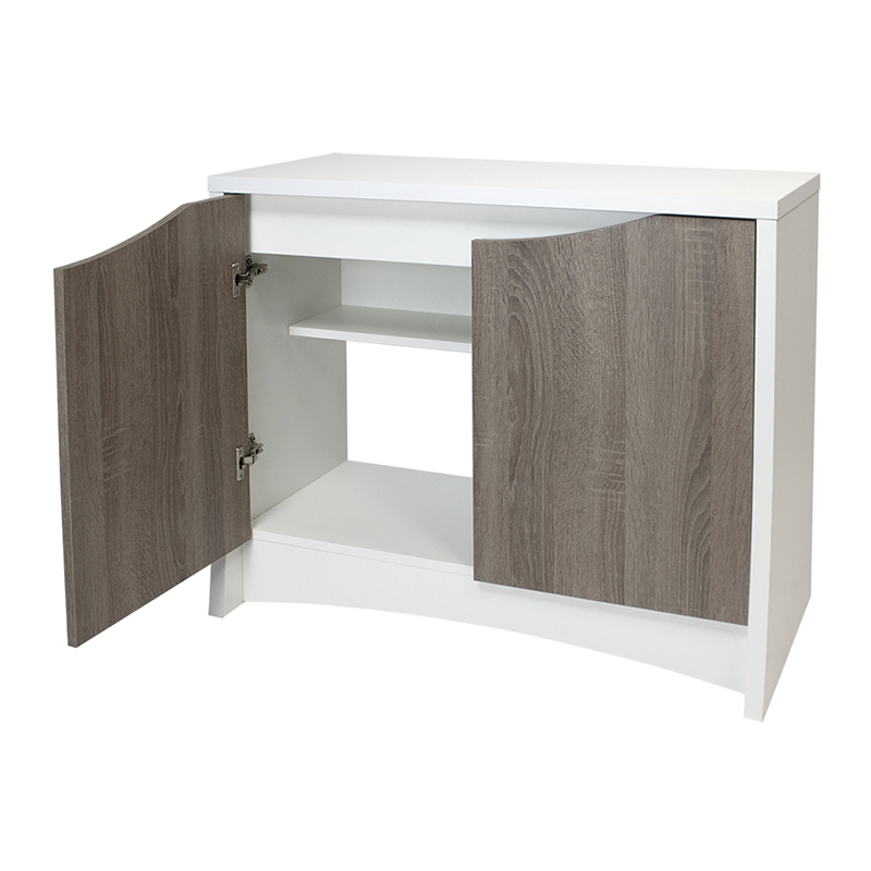 Fluval Flex 32 Gallon Aquarium Stand Only - White - AquaCave.com | AquaCave