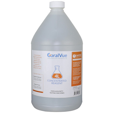 Alkalinity Testing Reagent - 4L Concentrated - AquaCave.com | AquaCave