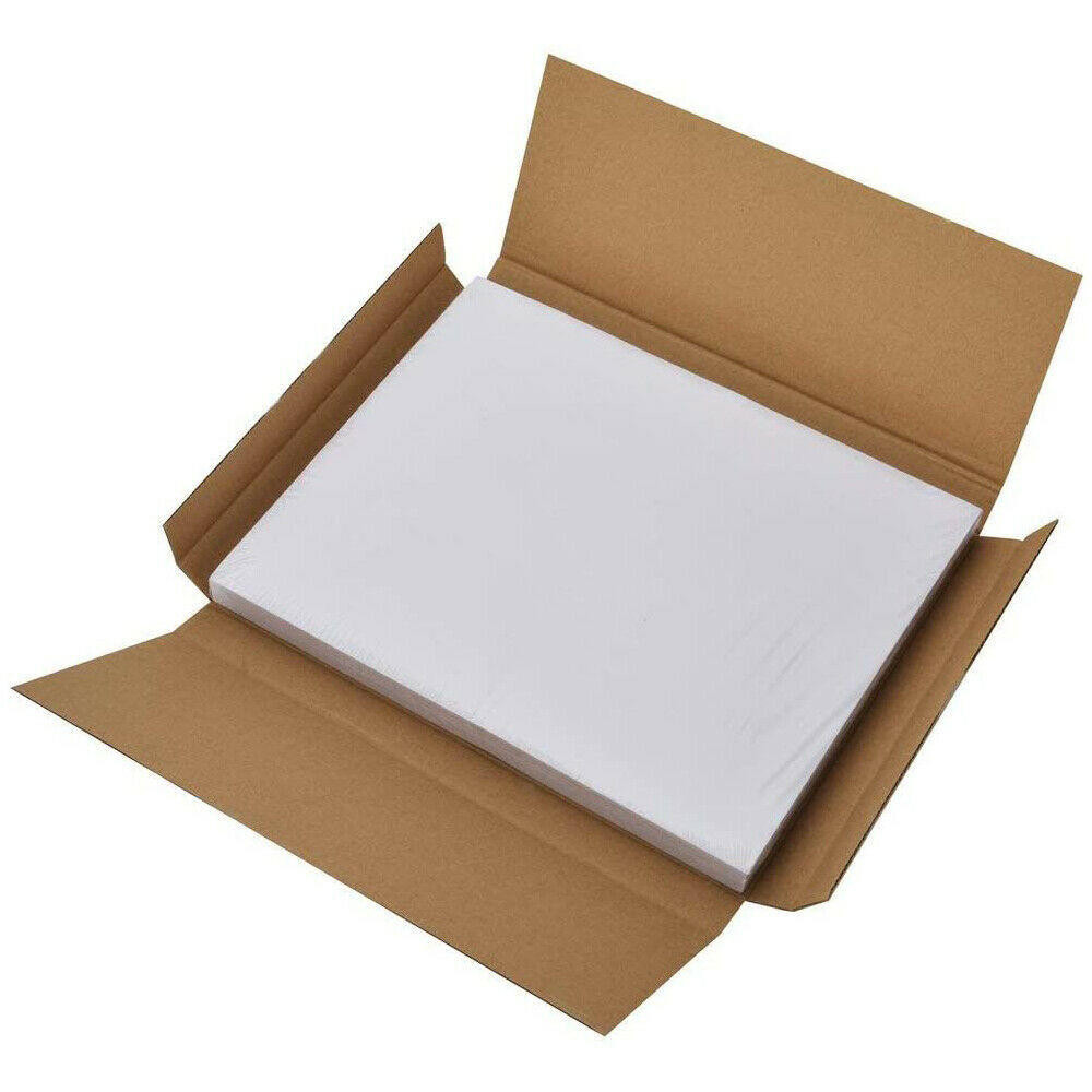 1000 Shipping Labels 8.5"x5.5" Rounded Corner Self Adhesive 2 Per Sheet ...