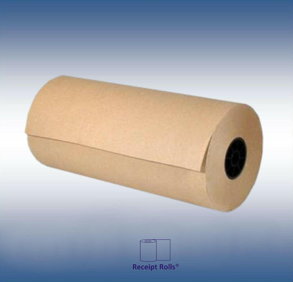 Void Fill 24" x 1200' 30# Brown Kraft Paper Roll for Shipping Wrapping ...