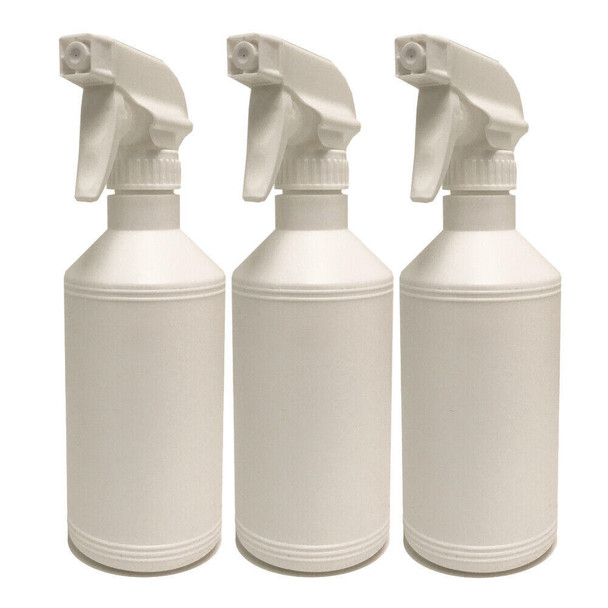 Plastic Trigger Spray Bottle 16 OZ Heavy Duty Chemical Resistant ...