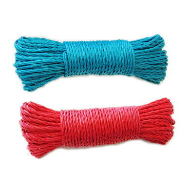 100ft Plastic Clothes Line Household Outdoor Laundry Rope String RED ...